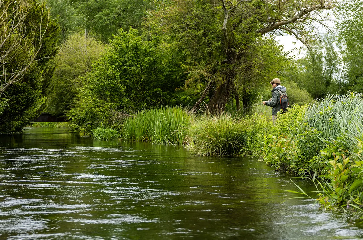 The Finest Chalkstream Trout Fishing - Wherwell Priory