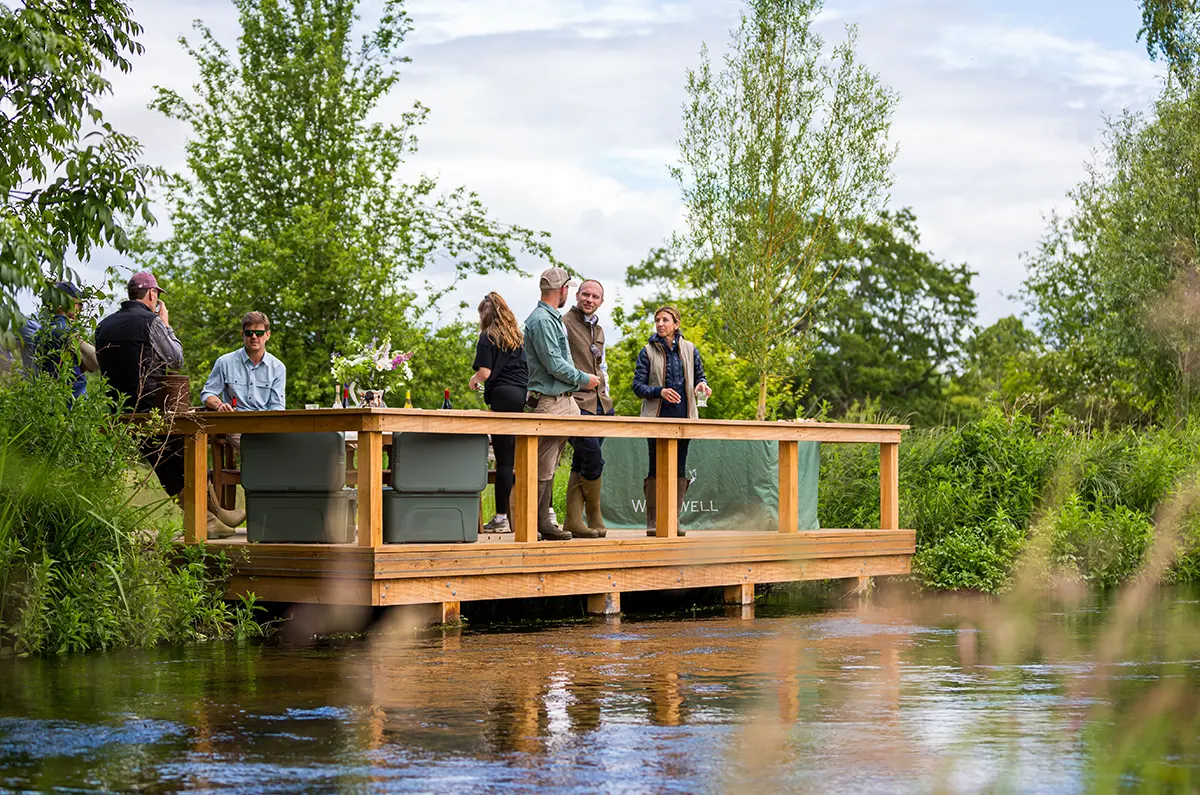 The Finest Chalkstream Trout Fishing - Wherwell Priory