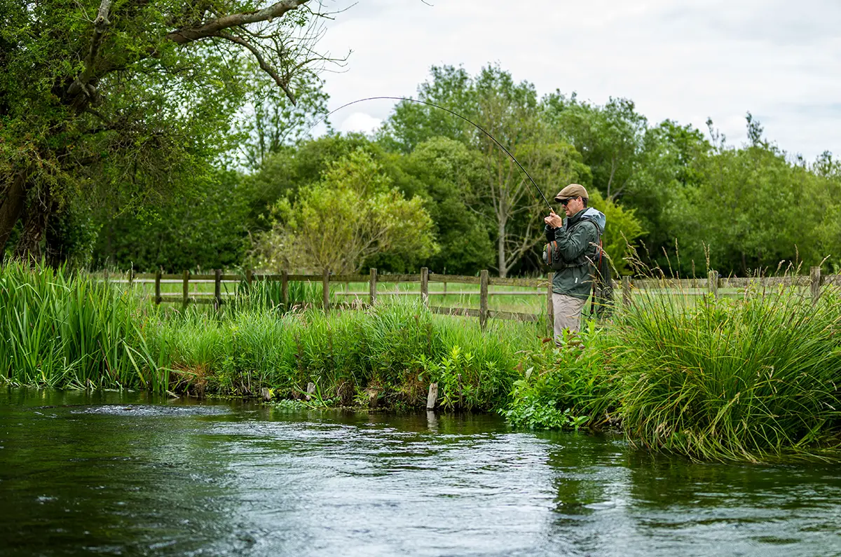 The Finest Chalkstream Trout Fishing - Wherwell Priory