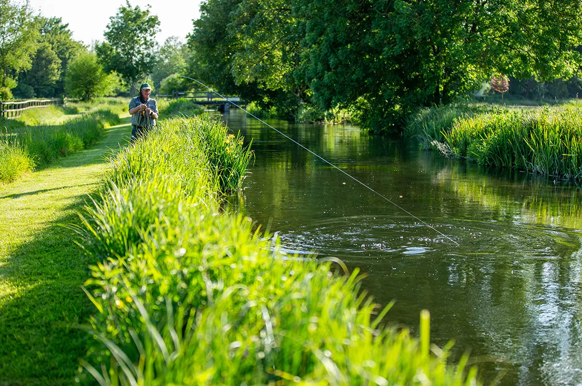 The Finest Chalkstream Trout Fishing - Wherwell Priory